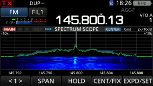 VHF Simplex Operation and Spectrum Scope Use – Icom America Inc.